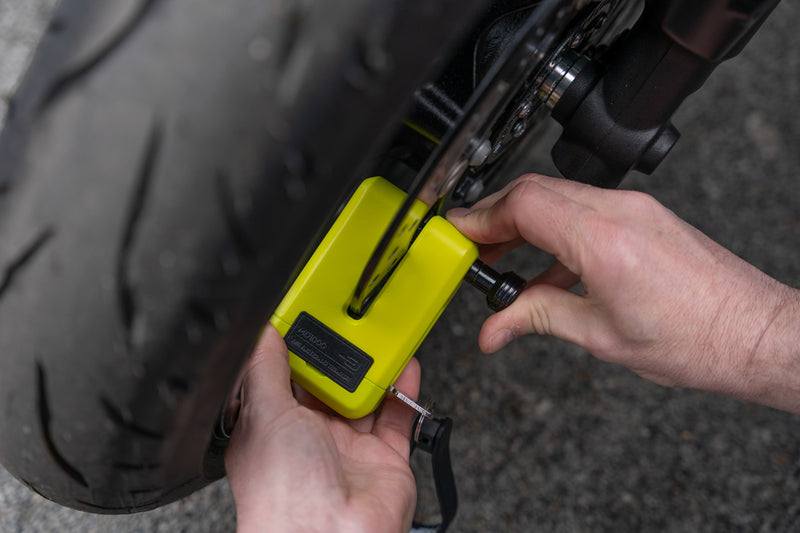 Hiplok MD1000: Anti-Angle Grinder Motorcycle D Lock | Hiplok